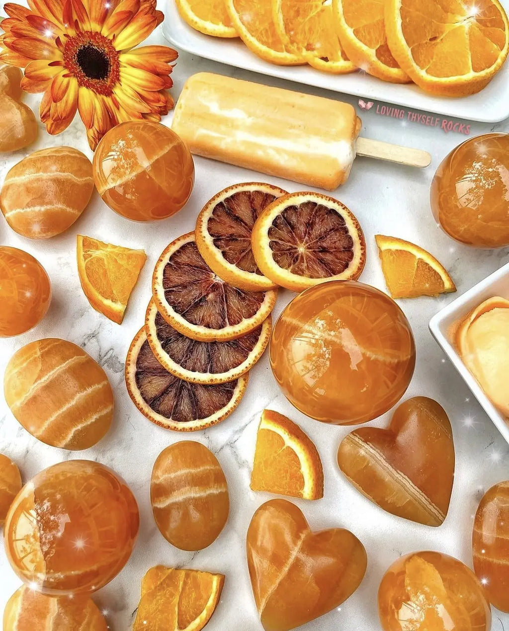 Orange Calcite Meaning and Healing Properties – lovingthyselfrocks