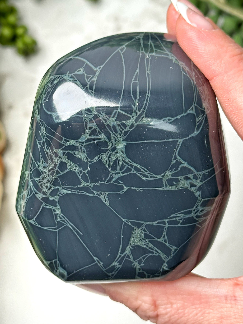 Spider Web Obsidian – lovingthyselfrocks