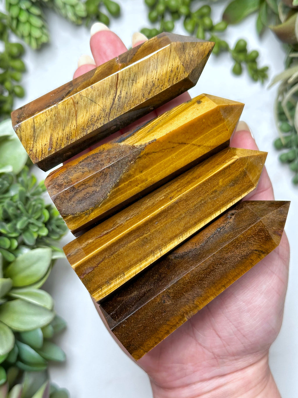 Tigers Eye Points - Root, Sacral, & Solar Plexus Chakra - Intuitively ...