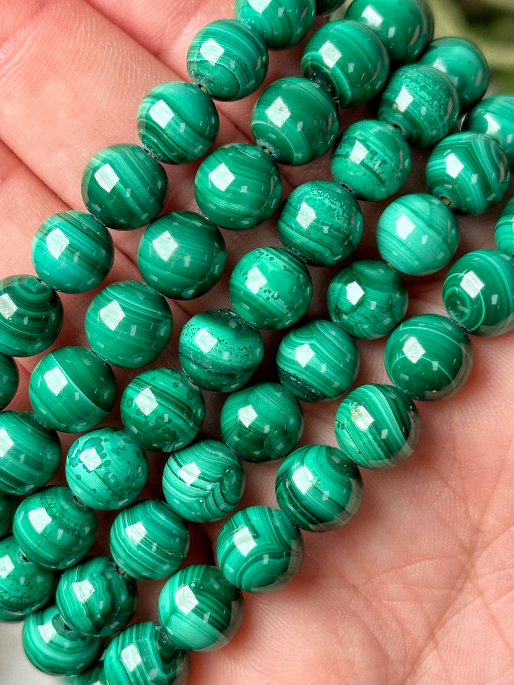 Malachite Bracelets - Heart Chakra - No. 2 – lovingthyselfrocks